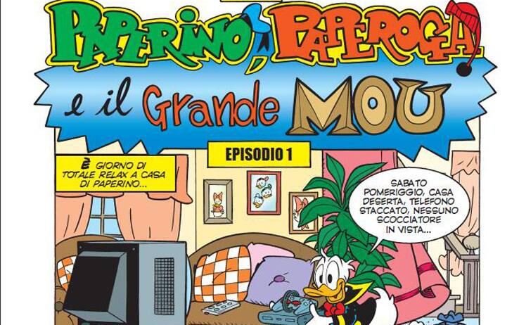 Paperino, Paperoga e il grande Mou: le immagini del fumetto | Sky Sport