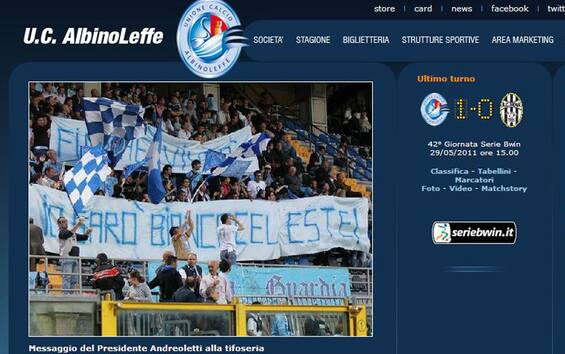 AlbinoLeffe, offerta speciale per i playout: biglietti a 2 € | Sky Sport