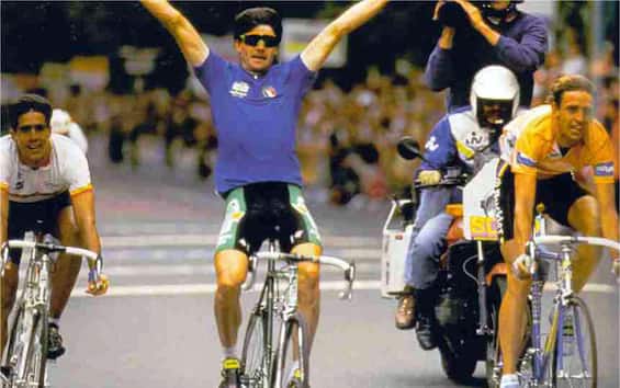 Bugno il patriota: io e quella Milano-Sanremo del 17 marzo | Sky Sport