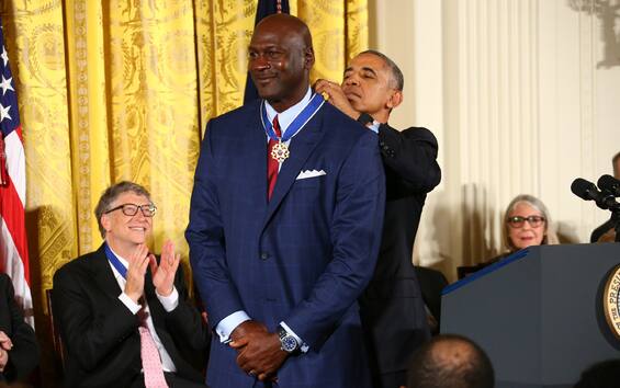 Medal of Freedom: Jordan e Abdul-Jabbar alla Casa Bianca da Obama